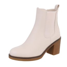 Ital-Design Chelsea Boots female size 41 Beige / Powder