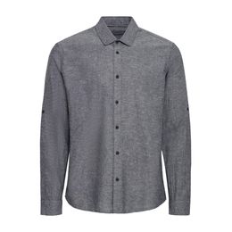 Blend Button Up Shirt 'BHAban' male size S mottled grey
