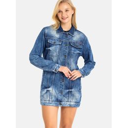 Cipo & Baxx CIPO & BAXX Between-Season Jacket female size XL Blue