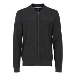 FQ1924 Strickjacke 'Sabato' Herren Gr&ouml;&szlig;e XXXL navy / grau / blutrot / wei&szlig;