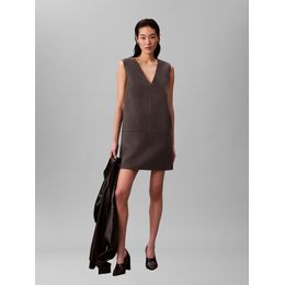 Calvin Klein Kleid Damen Gr&ouml;&szlig;e 36 braun Sommerkleid
