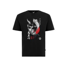 Oldskull T-Shirt 'Asian Oni Fusion Design' Herren Gr&ouml;&szlig;e XXL schwarz