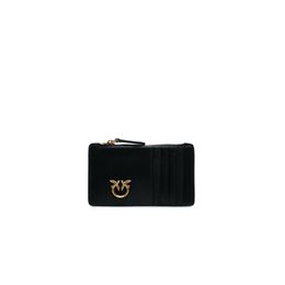 Pinko Portemonnaie 'Airone Cardholder Vitello Seta' Damen Gr&ouml;&szlig;e One Size schwarz