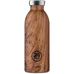 24Bottles Trinkflasche 'Clima' Herren Gr&ouml;&szlig;e one size braun / schwarz