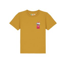 watabout.kids Shirt 'Kaugummiautomat' boy size 134/146 Light blue / Mustard / Pink / Light pink