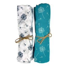 Kumixi Tube Scarf 'L&ouml;wenzahn 2er Set' female size One size Turquoise
