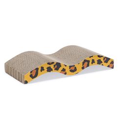 Karlie Karton Kratzbrett Leopard mit Katzenminze Wellpappe