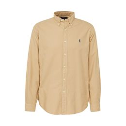 Polo Ralph Lauren Button Up Shirt male size S Beige / Black