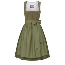 Trachtenhof N&uuml;bler Dirndl 'Dirndl midi Luise' Damen Gr&ouml;&szlig;e 46 gr&uuml;n