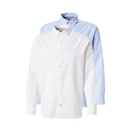 Jack & Jones JACK & JONES Button Up Shirt 'JJOXFORD' male size M Light blue / White