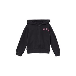 s.Oliver Zip-Up Hoodie girl size 128 Magenta / Black