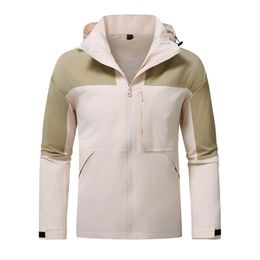 YOUTHUP Outdoor jacket male size L Greige / White