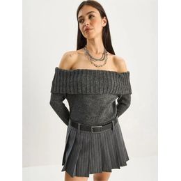 Bianco Lucci Pullover 'Pullover' Damen Gr&ouml;&szlig;e S/L dunkelgrau