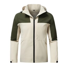 YOUTHUP Outdoor jacket male size XL Khaki / White
