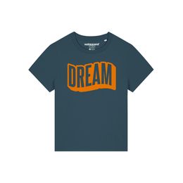 Watapparel Shirt 'Dream' female size XXL Petrol / Neon orange