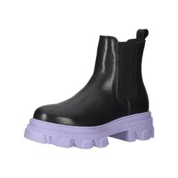 Bullboxer Chelsea Boots Damen Gr&ouml;&szlig;e 38 lila / schwarz