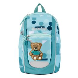 Step By Step Rucksack 'Kiga' Jungen Gr&ouml;&szlig;e One Size hellblau / dunkelblau / braun