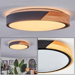 hofstein Cadaixo Deckenleuchte LED Naturfarben, Schwarz, Wei&szlig;, 1-flammig