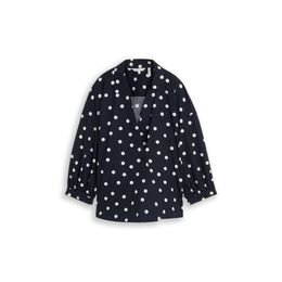 Tom Tailor Blouse female size XXL Cream / Navy