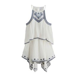 next Jumpsuit Damen Gr&ouml;&szlig;e 5XL hellblau / dunkelblau / wei&szlig;