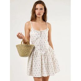 Busem Kleid Damen Gr&ouml;&szlig;e 38 creme / limette / altrosa / kirschrot