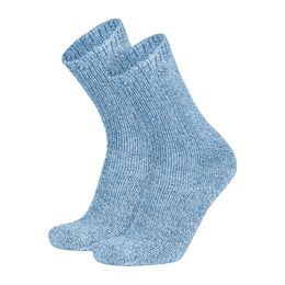 Normani Socken Damen Gr&ouml;&szlig;e 43/46 blau