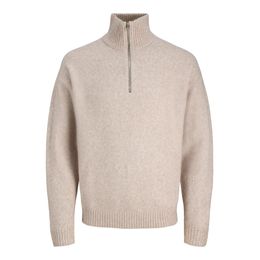 Jack & Jones Jack & Jones Pullover 'JJESoho Ollie' Herren Gr&ouml;&szlig;e S beigemeliert