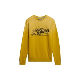 Superdry & Co Sweatshirt Herren Gr&ouml;&szlig;e S honig / schwarz