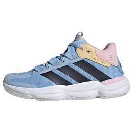 adidas Performance Sportschuh 'Court Stabil' Damen Gr&ouml;&szlig;e 42 opal / gelb / rosa / schwarz