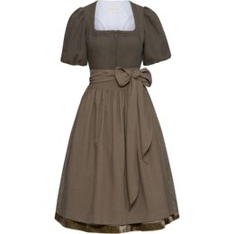 Kr&uuml;ger Kr&uuml;ger Collection Halbarm-Dirndl Schilf/Braun (Gr&ouml;&szlig;e: 40)