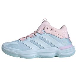 adidas Performance Sportschuh 'Court Stabil' Damen Gr&ouml;&szlig;e 44 hellblau / pastellpink