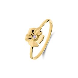 Lucardi Ring Damen Gr&ouml;&szlig;e 49 gold