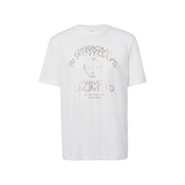 QS T-Shirt Herren Gr&ouml;&szlig;e S hellbeige / hellrot