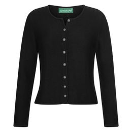 Country Line Dirndl-Strickjacke Schwarz (Gr&ouml;&szlig;e: 42)