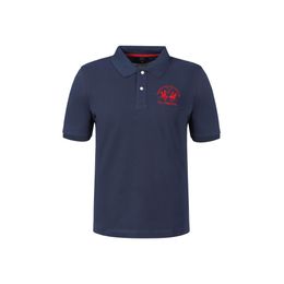 La Martina Shirt ' CCMP11 ' male size XXL Dark blue / Red