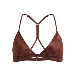 Roxy Bikini Top 'Pro' female size 75 Brown / Black