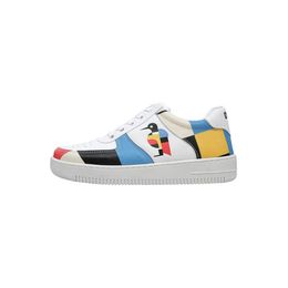 DOGO Sneaker low 'Dice Sneakers - Bauhaus Birdie' Damen Gr&ouml;&szlig;e 37 wei&szlig; Sommerschuhe