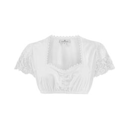 Stockerpoint Dirndlbluse Meline Wei&szlig; (Gr&ouml;&szlig;e: 42)