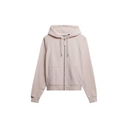 Superdry & Co Zip-Up Hoodie female size XL Light pink