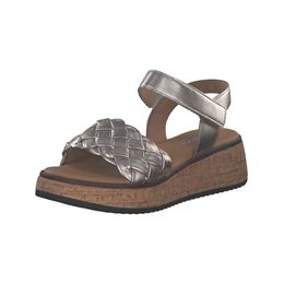 Gabor Sandale 'Comfort' Damen Gr&ouml;&szlig;e 39 silber