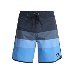 Quiksilver Boardshorts 'Surfsilk Scallop 18' Herren Gr&ouml;&szlig;e M/L blau / nachtblau / hellblau