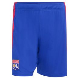adidas Performance Workout Pants 'Olympique Lyonnais 26/27' male size XS Royal blue / Yellow / Red / White