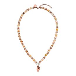 PURELEI Kette 'Seafoam' Damen Gr&ouml;&szlig;e One Size creme / nude / rosegold / hellorange