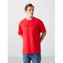 Tommy Life T-Shirts Herren Gr&ouml;&szlig;e S rot