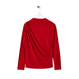 Trendyol Curve Bluse Damen Gr&ouml;&szlig;e XXL rot