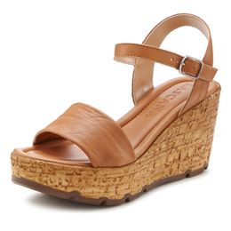 Lascana Sandale Damen Gr&ouml;&szlig;e 38 camel