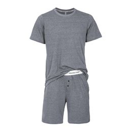 Doctor Nap Pyjama kurz 'Doctor Nap' Herren Gr&ouml;&szlig;e L dunkelgrau