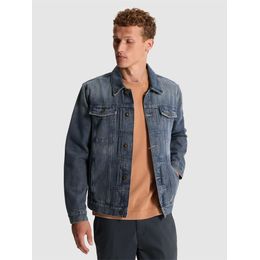 Cast Iron &Uuml;bergangsjacke 'Trucker denim jacket' Herren Gr&ouml;&szlig;e L taubenblau Sommerjacke