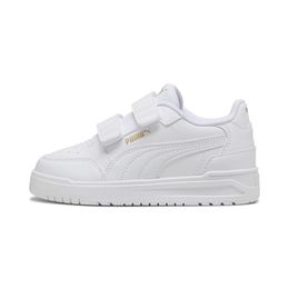 Puma Sneaker 'Shuffle Downtown' Jungen Gr&ouml;&szlig;e 30 wei&szlig;