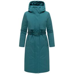 Navahoo Winter Coat 'Waldbummler 14' female size XS Petrol